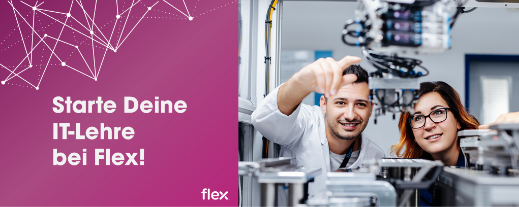 Lehre bei Flex: IT & App-Entwicklung - Lehrbeginn Sept. 2024